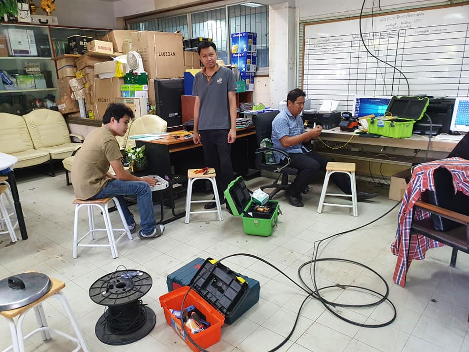 ย้าย CoreFiber แผนกอิเล็กทรอนิกส์ – ITTHIPHON SUKTERM