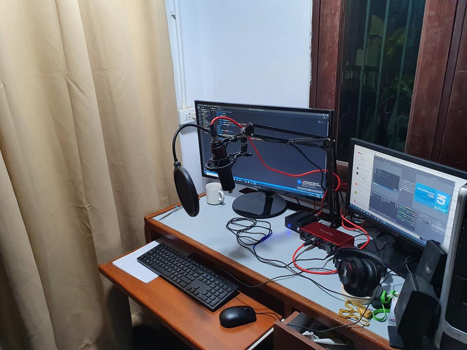 บันทึกเสียงทำสื่อการสอนออนไลน์ – ITTHIPHON SUKTERM