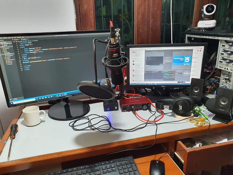 บันทึกเสียงทำสื่อการสอนออนไลน์ – ITTHIPHON SUKTERM