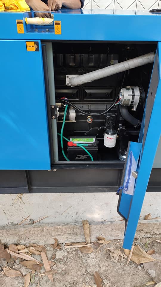 ติดตั้งเครื่องปั่นไฟขนาด 30 KVA ห้องคอมพิวเตอร์แม่ข่าย – ITTHIPHON SUKTERM